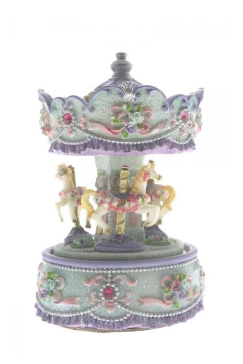 Revolving Musical Horse Carousel - Carousel Waltz – Heartfelt Magic Store